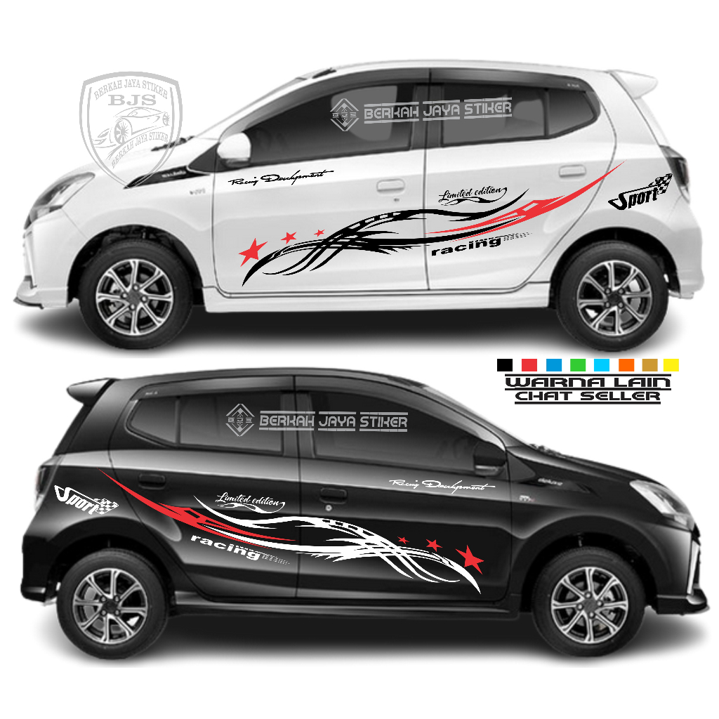 Jual Stiker mobil Ayla Toyota agya terbaru stiker cutting mugen power ... Jual Stiker mobil Ayla Toyota agya terbaru stiker cutting mugen power ...