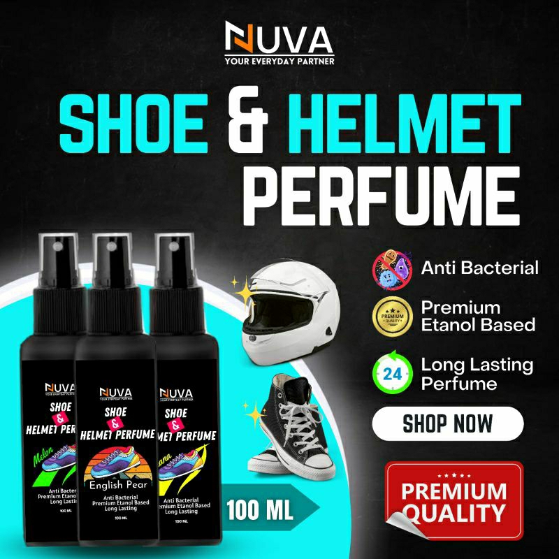 Jual NUVA - Premium Shoe & Helmet Perfume Parfum Sepatu Parfum Helm ...