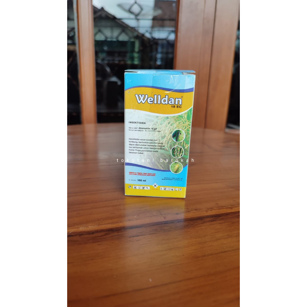 Jual INSEKTISIDA WELLDAN 18 EC Abamektin ampuh 100 ml anti thrips dan ...