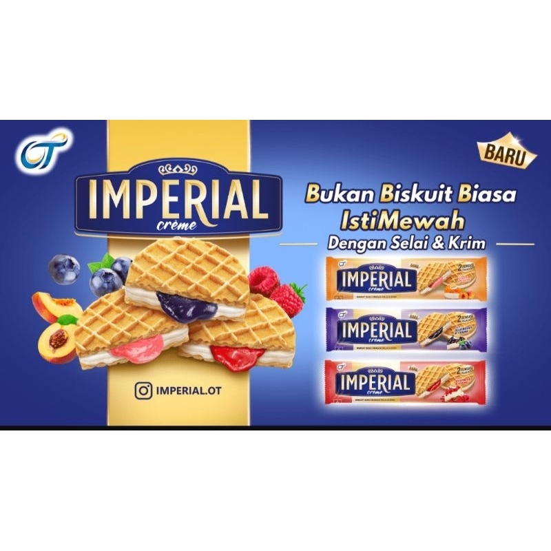 Jual Imperial biskuit 27 gr, 1 box isi 10 +1 / 11 pcs | Shopee Indonesia
