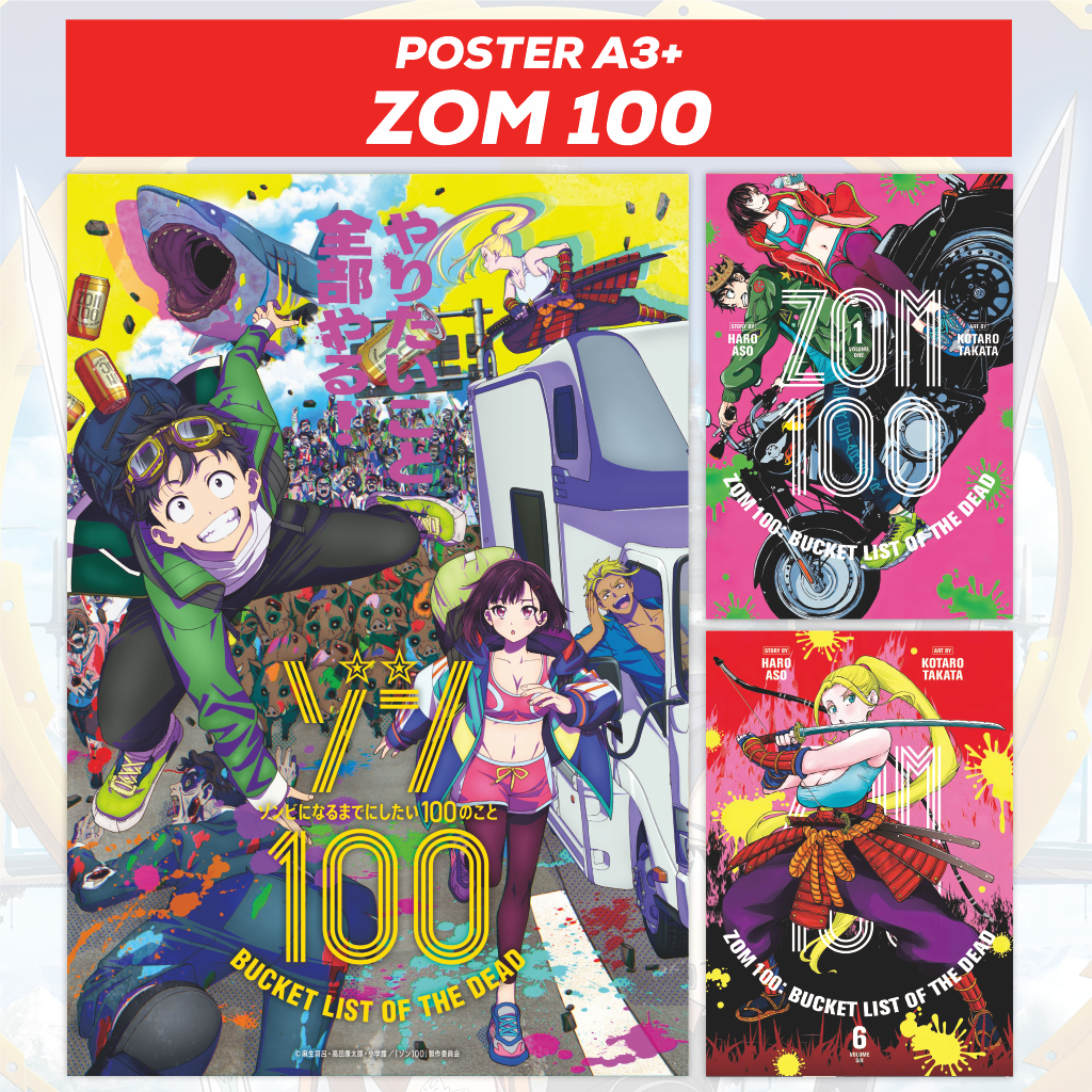 Jual Poster Zom 100 Zombie ni Naru made ni Shitai 100 no Koto Anime ...