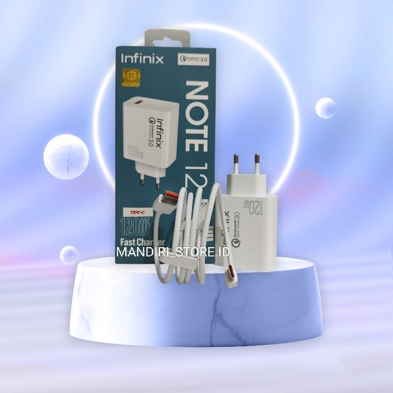 Jual Charger infinix 120W quick charger 3.0 type C original | Shopee ...