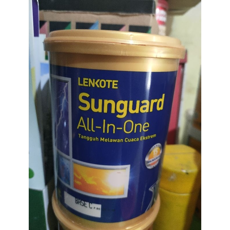 Jual Cat Exterior Sunguard All in One 1 Liter | Shopee Indonesia