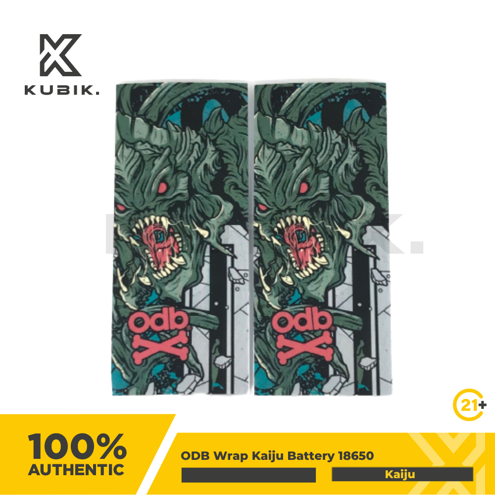Jual ODB Wrap Kaiju Battery Wrap 18650 Authentic | Shopee Indonesia
