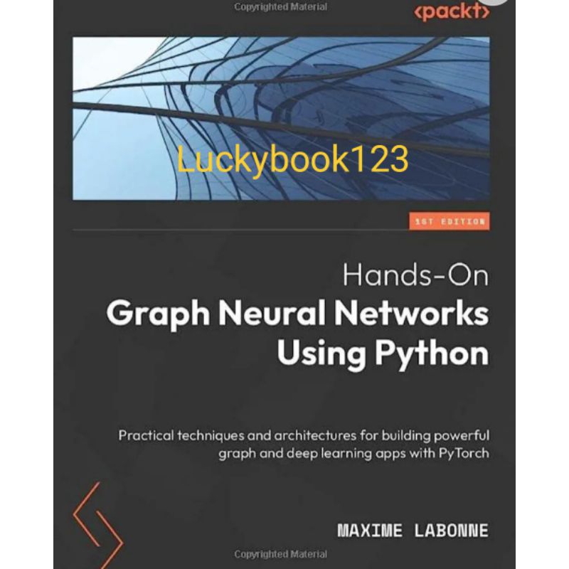 Jual Buku Hands On Graph Neural Networks Using Python By Maxime Labonne