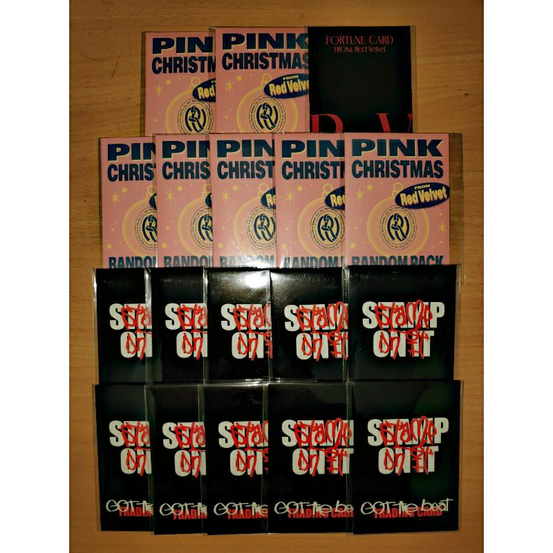 Jual [Ready Stock] Photocard Red Velvet Got The Beat (Trading Card ...