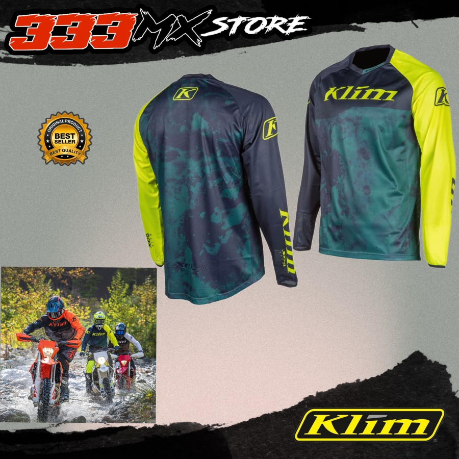 Jual JERSEY KLIM XC LITE CORROSION VIVID BLUE JERSEY KLIM ADVENTUR ...