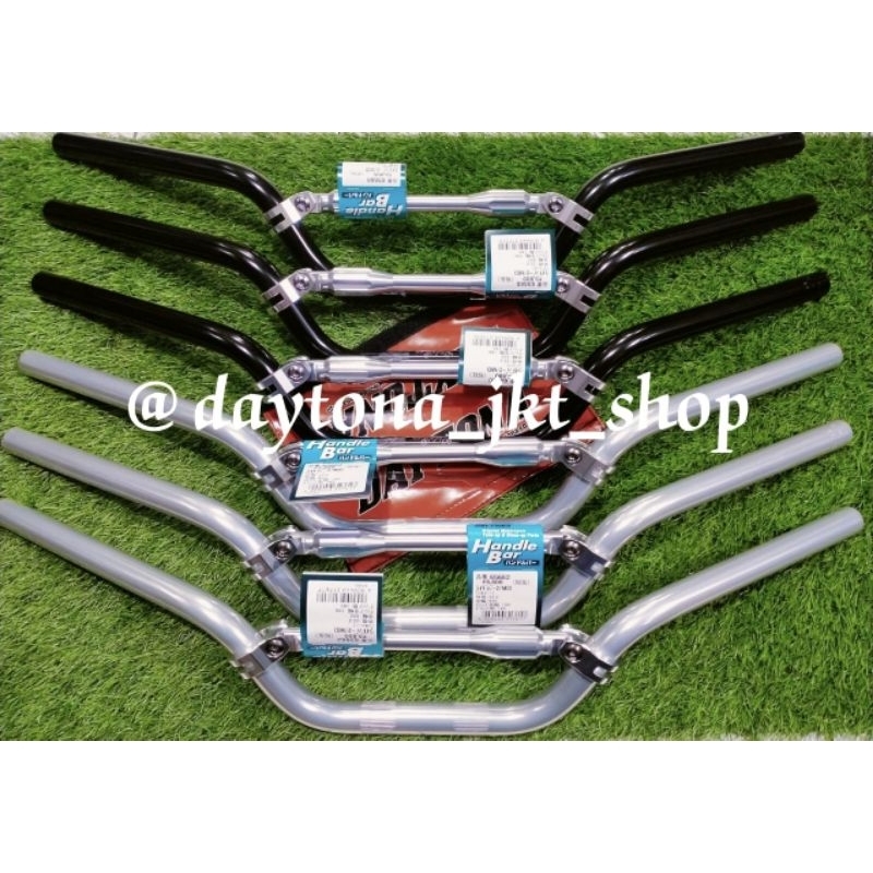 Jual STANG STIR DAYTONA MEDIUM JAPAN UNIVERSAL SILVER HITAM JAPAN ...