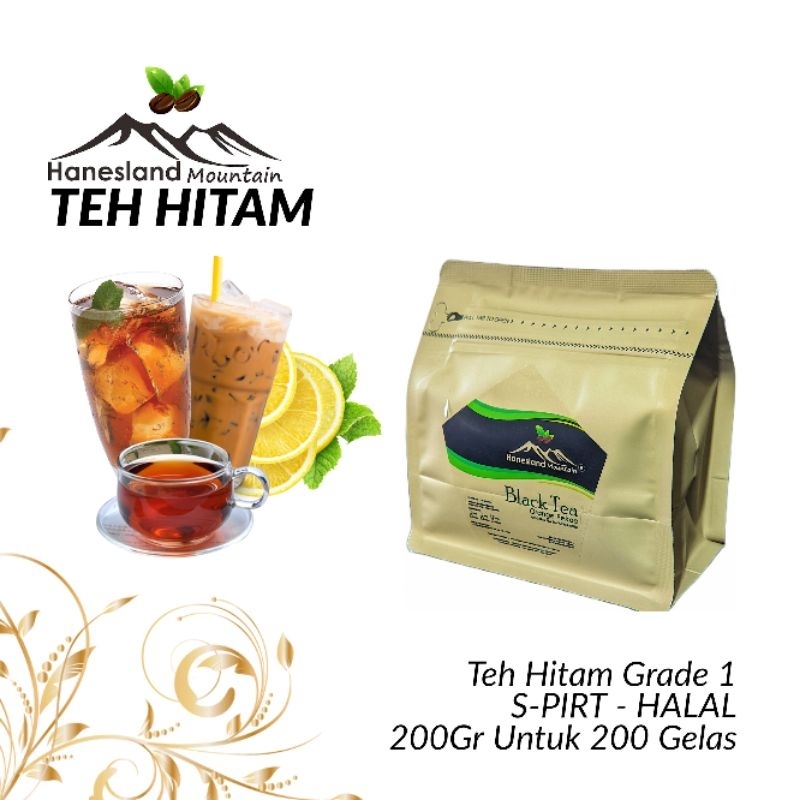 Jual Teh Hitam - Black Tea CTC 200Gr Thai Tea - Milk Tea | Shopee Indonesia