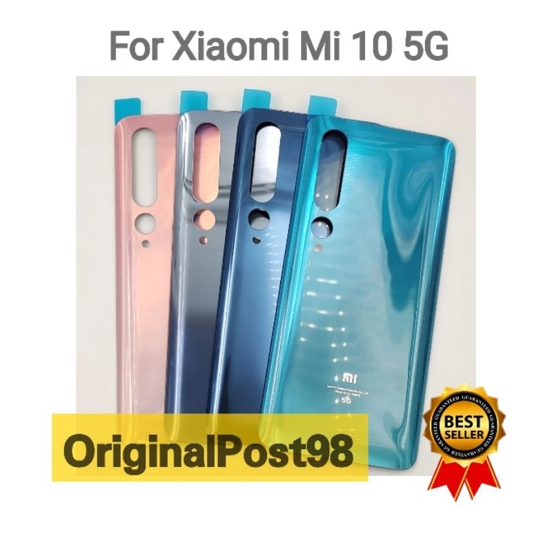 Jual Mi 10 5G - Backdoor Backcover Tutup Belakang Casing Glass Xiaomi ...