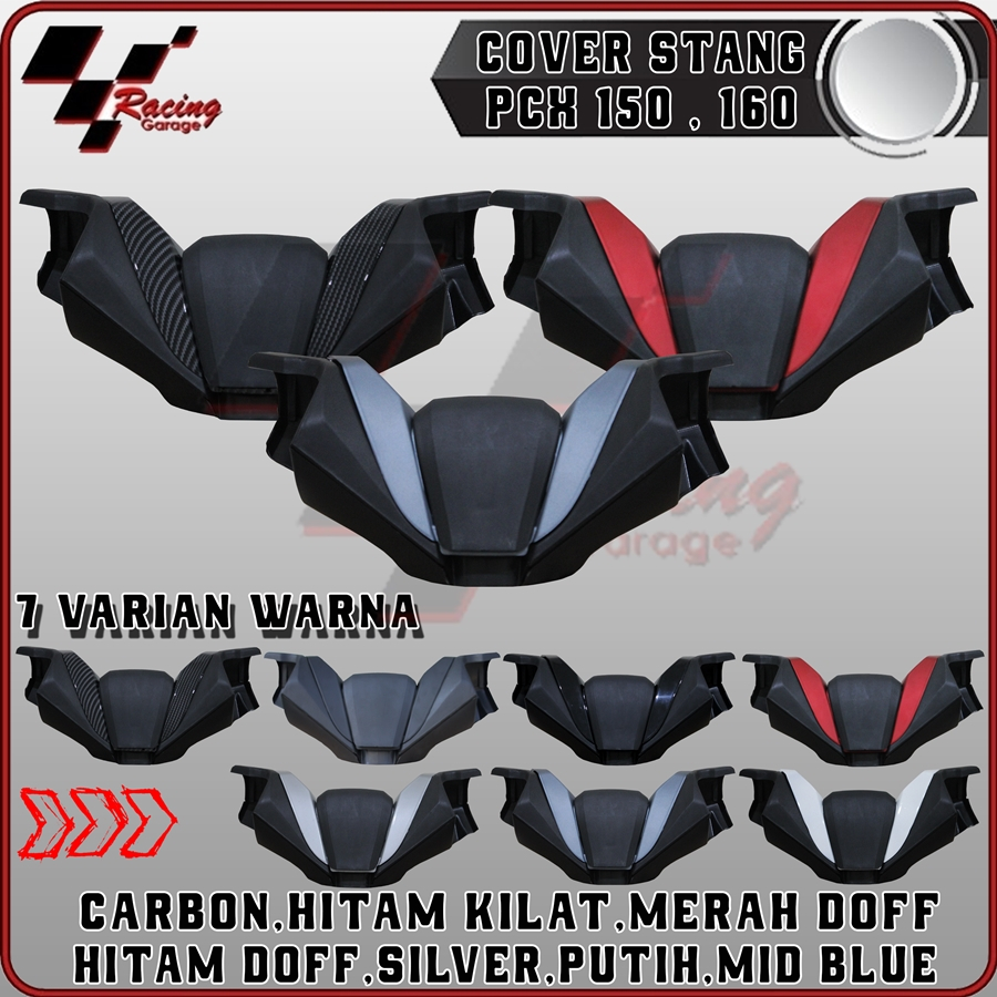 Jual COVER TUTUP STANG PCX 150 160 ABS CBS CBU HONDA DENGAN BREKET PCX150 PCX160 ACCECORIES PNP ...