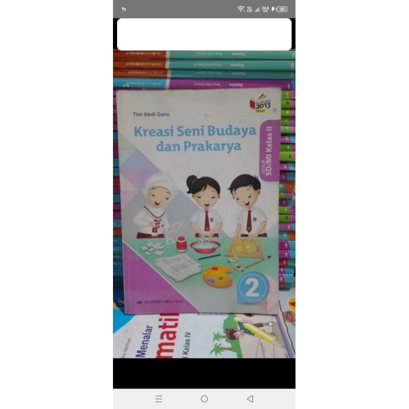 Jual KREASI SENI BUDAYA DAN PRAKARYA SD KELAS 2 | Shopee Indonesia