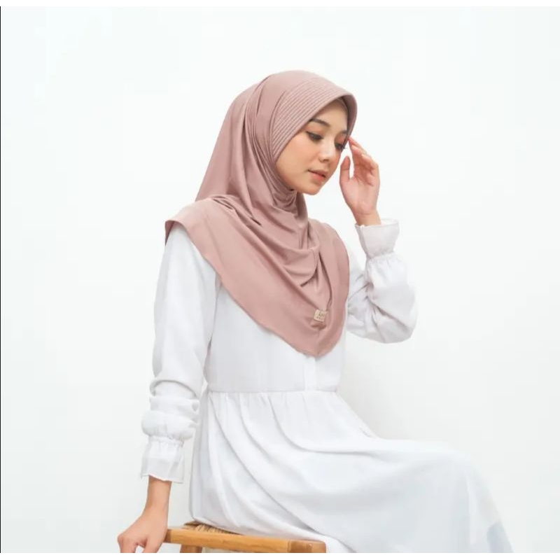 Jual HIJAB BERGO HAMIDAH SIZE S M L DEWASA HIJAB INSTAN JERSEY PREMIUM (menutup dada) label ...