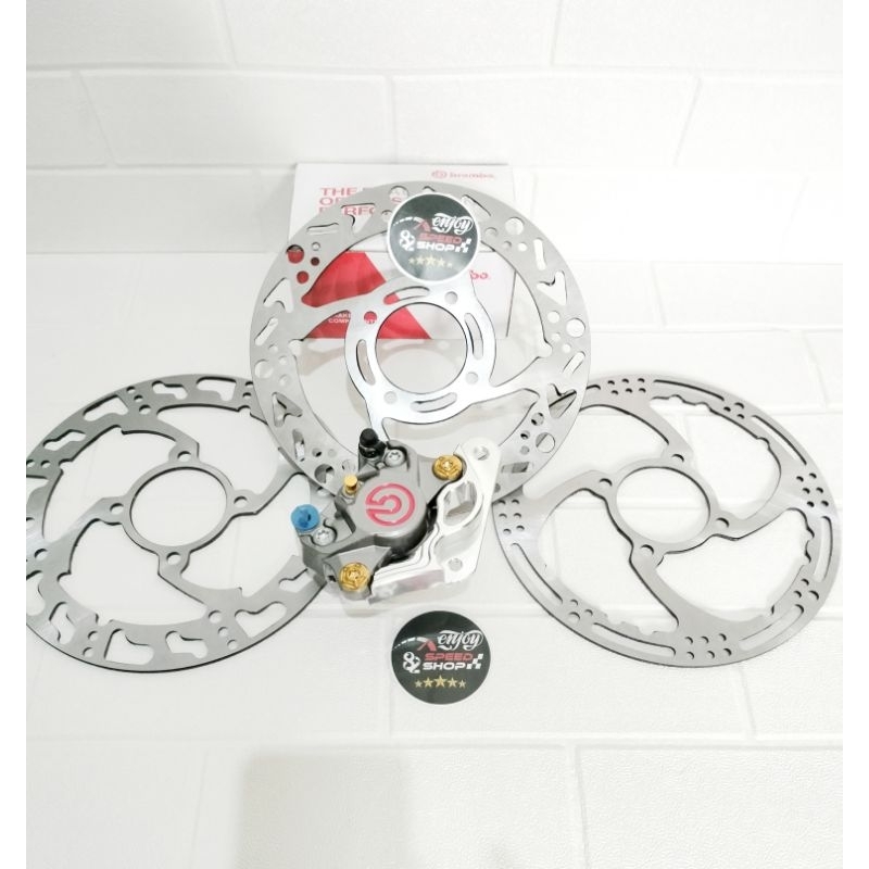 Jual paket kaliper 2p big logo plus breket mio sporty 5tl & mio smile ...