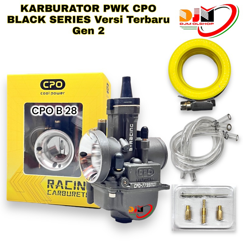 Jual Karburator CPO Pwk 28 30 32 34 - Karbu Kotak Original Black Series | Shopee Indonesia