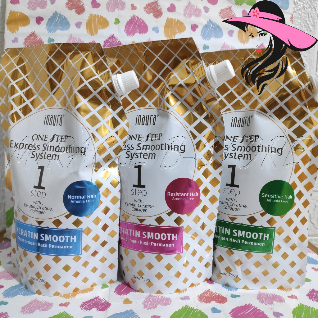 Jual INAURA ONE STEP EXPRESS SMOOTHING SYSTEM 750 GR STEP 1 OBAT ...