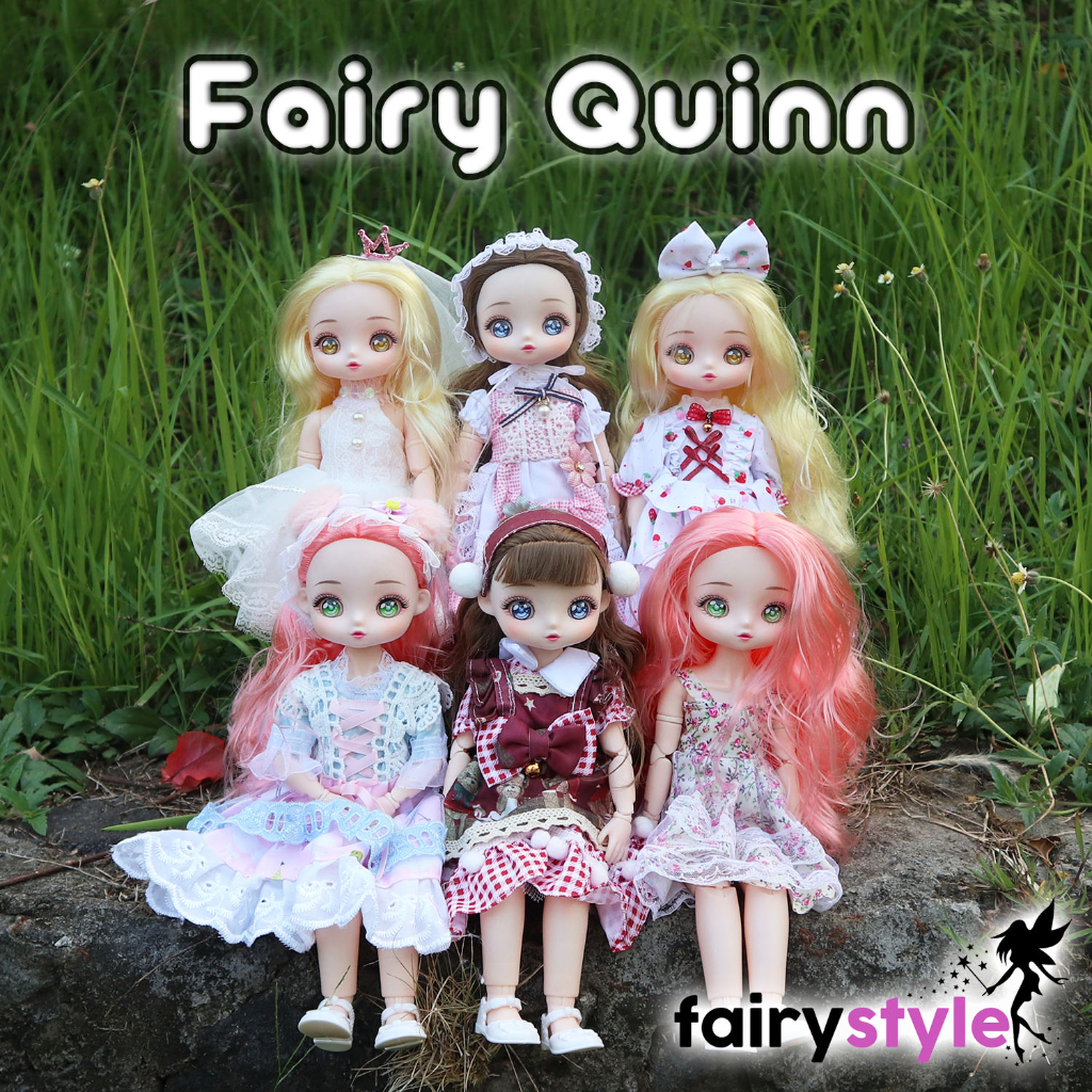 Jual Boneka Fairy Quinn BJD Ukuran 1/6 (30cm) - Anime Doll Mainan Kado ...