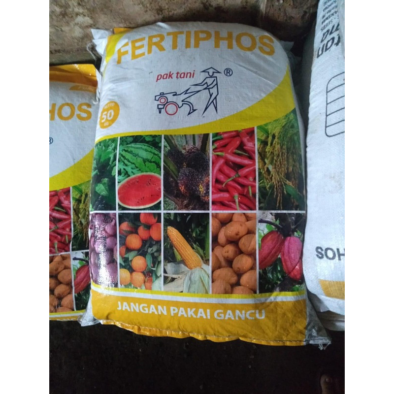 Jual Pupuk Ferthipos Pak Tani kemasan 50kg dari Saprotan Utama | Shopee ...
