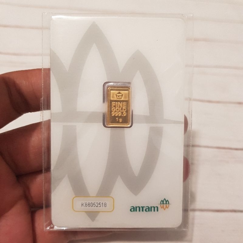 Jual LM Logam Mulia Emas Antam 0,5 / 0.5 - 1 gr gram Certieye 2023 ...