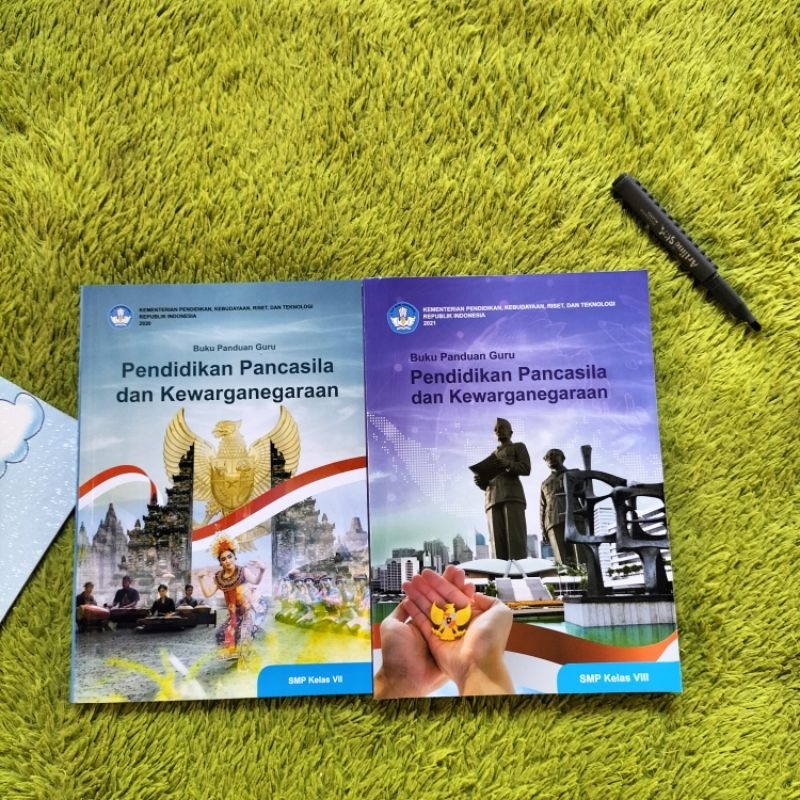 Jual ORIGINAL BUKU GURU PENDIDIKAN PANCASILA DAN KEWARGANEGARAAN KELAS 7 8 SMP KURIKULUM MERDEKA ...