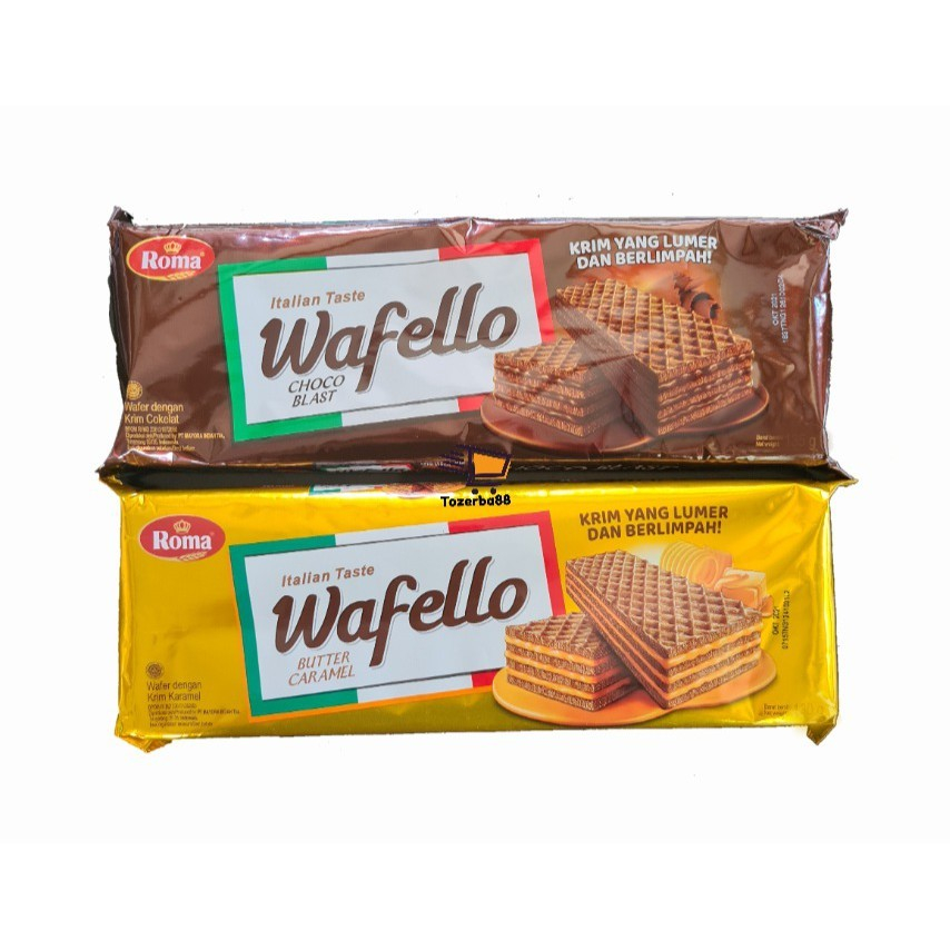 Jual Roma Wafello 117gr Wafer Italian Taste | Shopee Indonesia