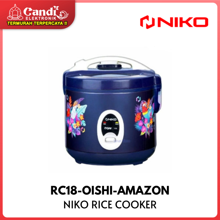Jual NIKO Rice Cooker Kapasitas 1,8 Liter 3in1 RC18-OISHI-AMAZON ...
