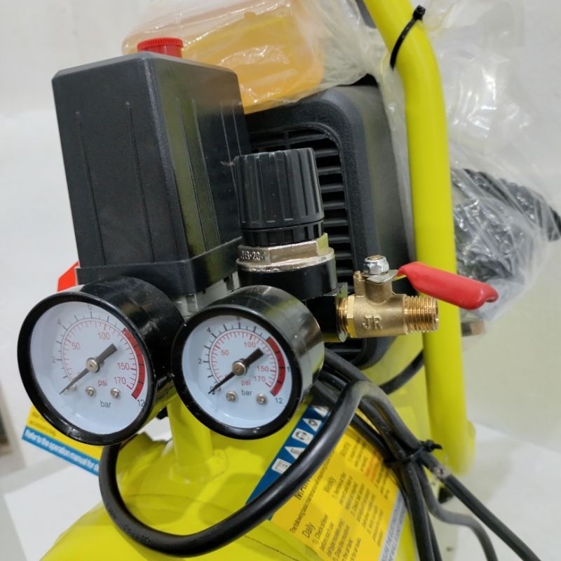 Jual MESIN COMPRESSOR LISTRIK "DOZIRO" 3/4 HP 10LITER PAKAI OLI ...