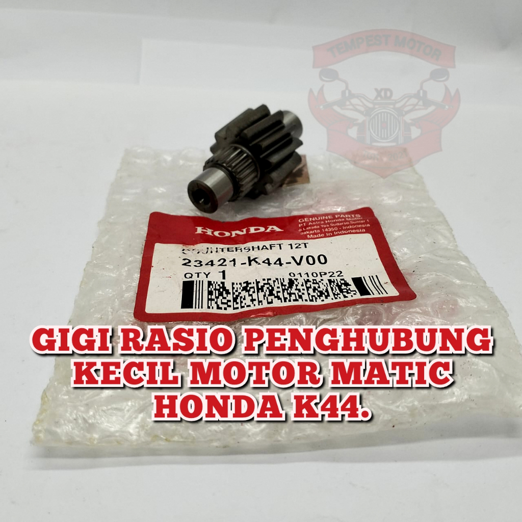 Jual GIGI RASIO PENGHUBUNG KECIL MOTOR MATIC HONDA BEAT ESP AS GIGI ...