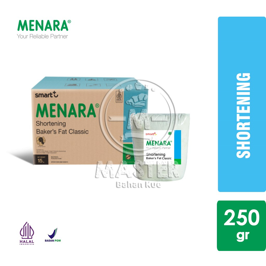 Jual Menara Baker's Fat Classic / Shortening Buttercream [250 gr ...