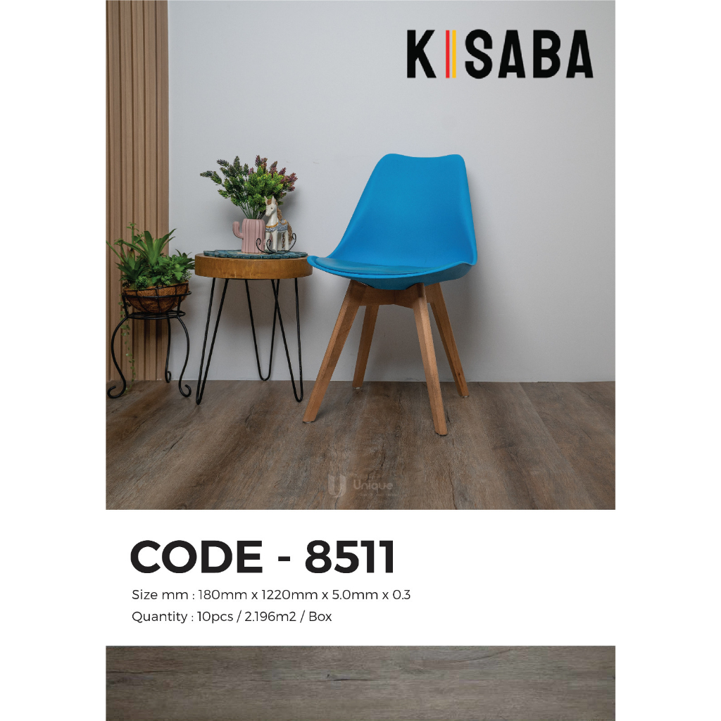 Jual Lantai SPC Kisaba Tebal 5mm / SPC Flooring Kisaba Click Sistem ...