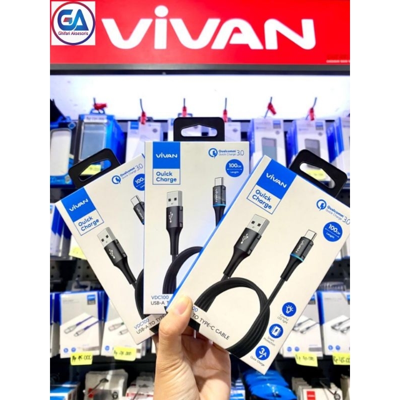 Jual Kabel Data VDC100 for Type-C | Shopee Indonesia