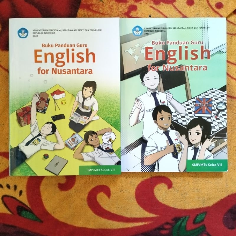 Jual ORIGINAL BUKU GURU BAHASA INGGRIS KELAS 7 8 SMP KURIKULUM MERDEKA | Shopee Indonesia