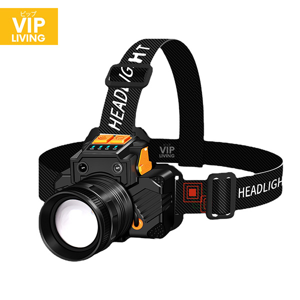 Jual Senter Lampu Kepala Super Terang Headlamp Led Rechargeable Zoom | Shopee Indonesia