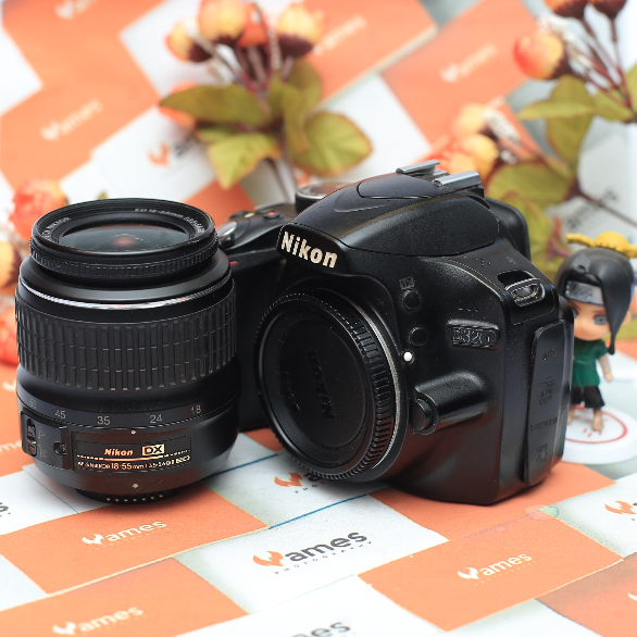 Jual NIKON D3200 Lensa Kit 18-55mm F3.5 Kamera DSLR -Fullset Dus Box | Shopee Indonesia