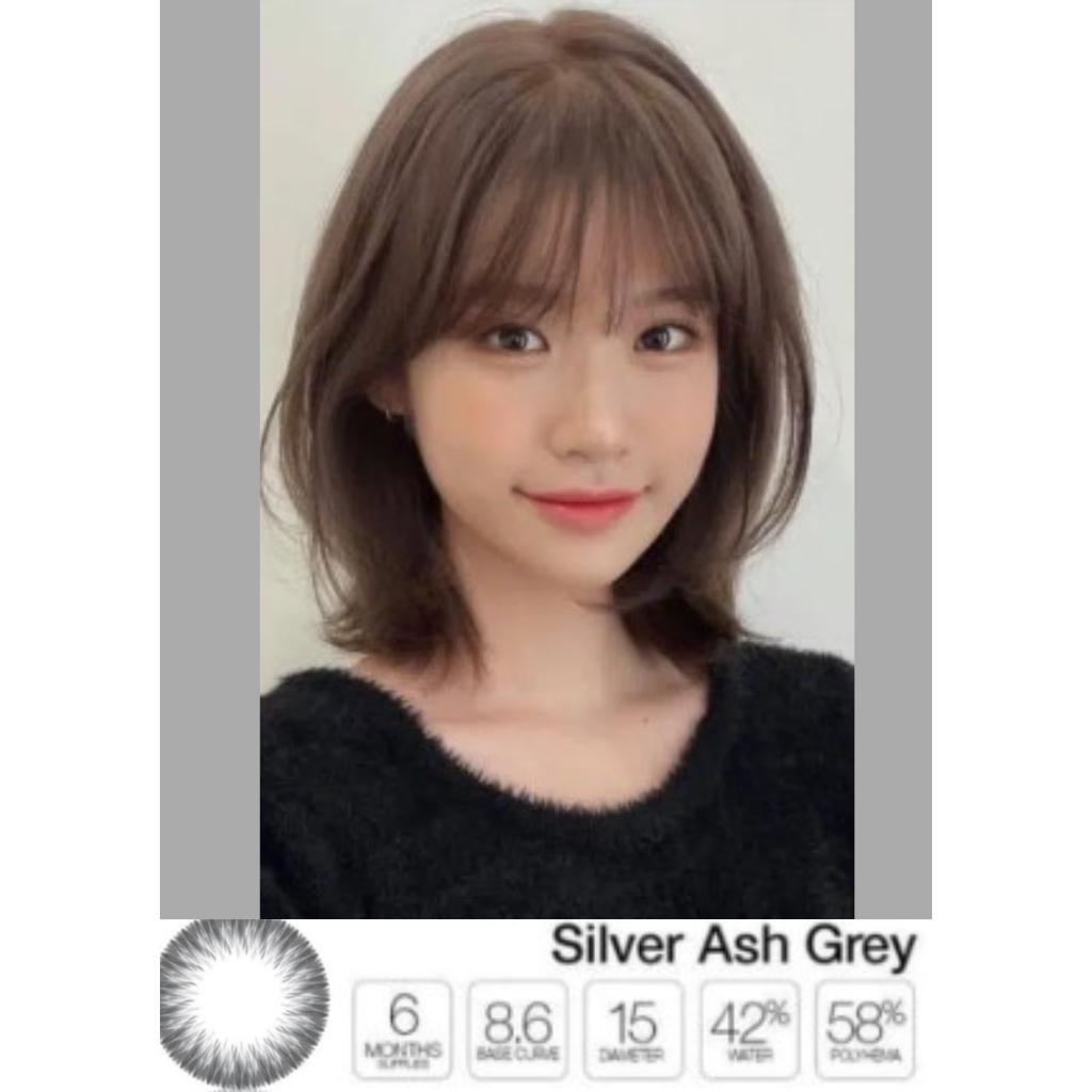 Jual ICE Silver Softlens by Exoticon – Ash Grey | Shopee Indonesia