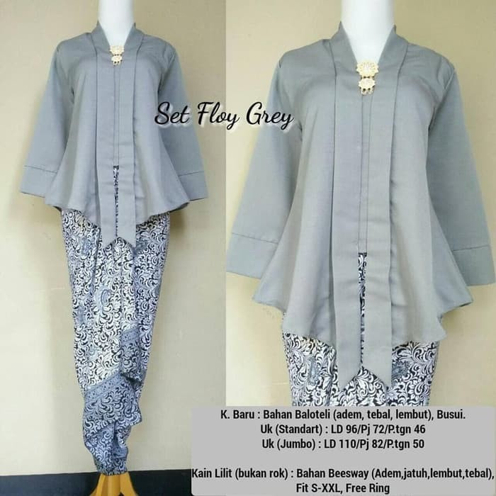 Jual Setelan Kebaya Kutubaru Floy , Kebaya Modern , Set Kebaya Modern , Set Kebaya Kutu Baru ...