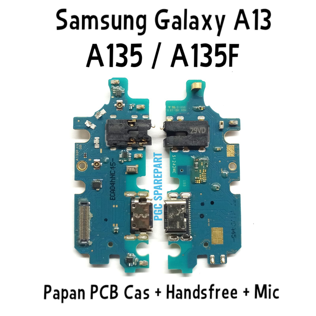 Jual Original Papan PCB Charger + Mic + Handsfree Samsung Galaxy A13 / A135 / A135F - Flexibel ...