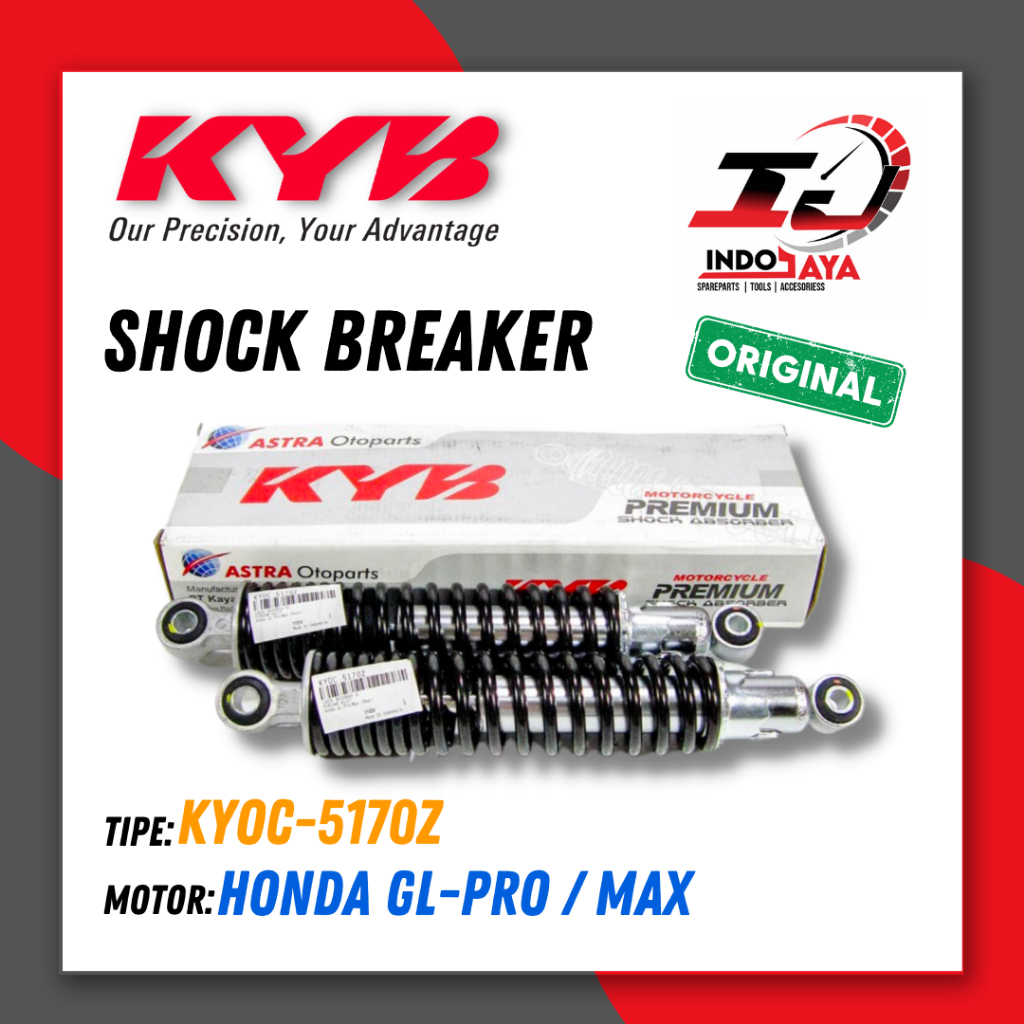 Jual SHOCKBREAKER KAYABA KYOC-5170Z UNTUK MOTOR GL PRO / MAX / SOKBREKER / SHOCK BREAKER / KYOC ...