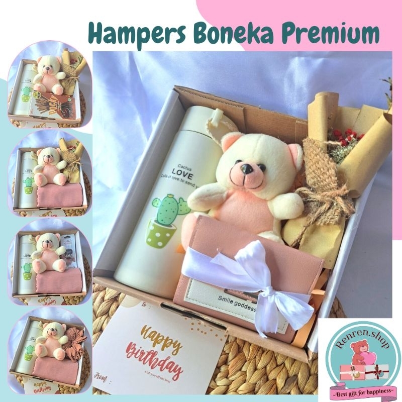 Jual Ready - Hampers boneka dan snack / Hampers ulang tahun / Kado ...