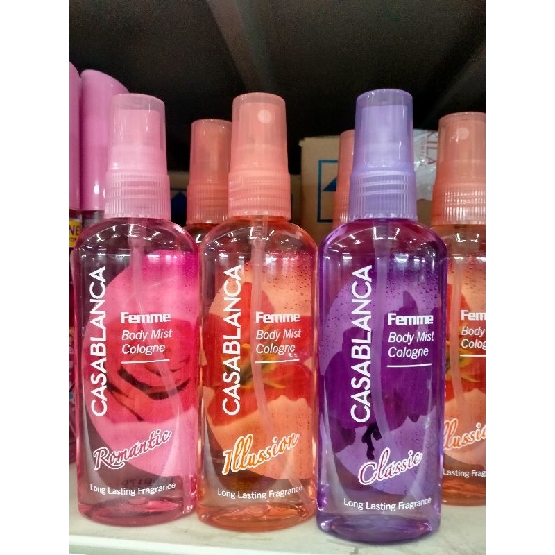 Jual Casablanca Body Mist Cologne 100ml | Shopee Indonesia