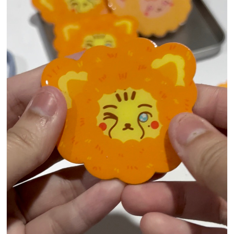 Jual resin griptok / popsocket - macky haechy cute character bear ...