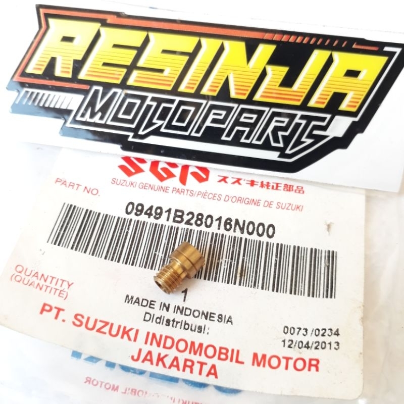 Jual Main Jet Spuyer Karburator Karbu Ukuran 130 Suzuki Skywave ...