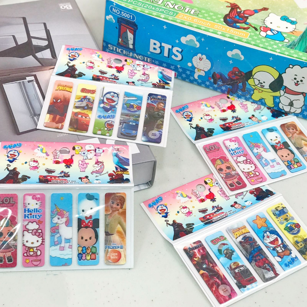 Jual STICKY NOTES KARAKTER / STICKY NOTE KARAKTER | Shopee Indonesia