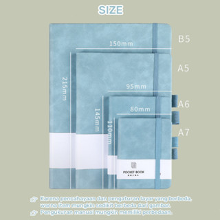 Jual Notebook A5 Buku catatan aesthetic Buku tulis agenda Bullet Book ...