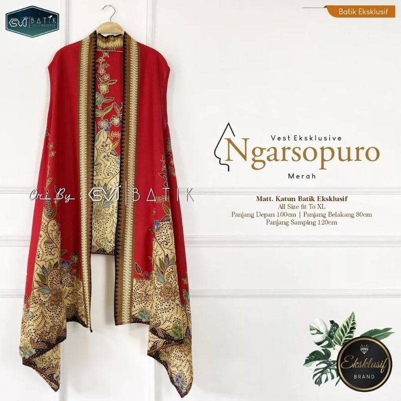 Jual VEST OUTER BATIK UNGGUL CARDIGAN LONGCARDI BATIK OUTFIT ELEGAN ...
