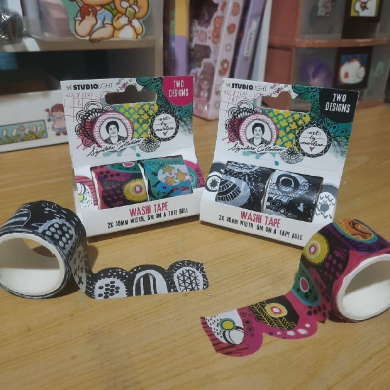 Jual 2Roll/Pack Washi Tape Selotip Kertas | Shopee Indonesia