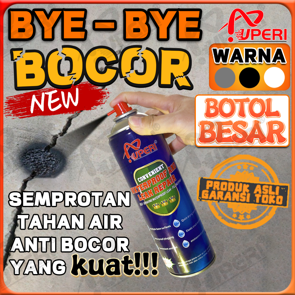 Jual ORIGINAL 100% Spray Semprotan Penambal Lubang Retakan Atap Dinding ...