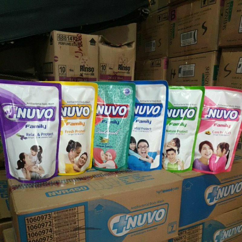 Jual sabun cair nuvo 400 dan 825ml | Shopee Indonesia
