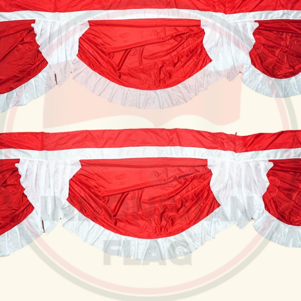 Jual Bendera Merah Putih Backdrop Panggung 5 meter tinggi 75cm 5 ...