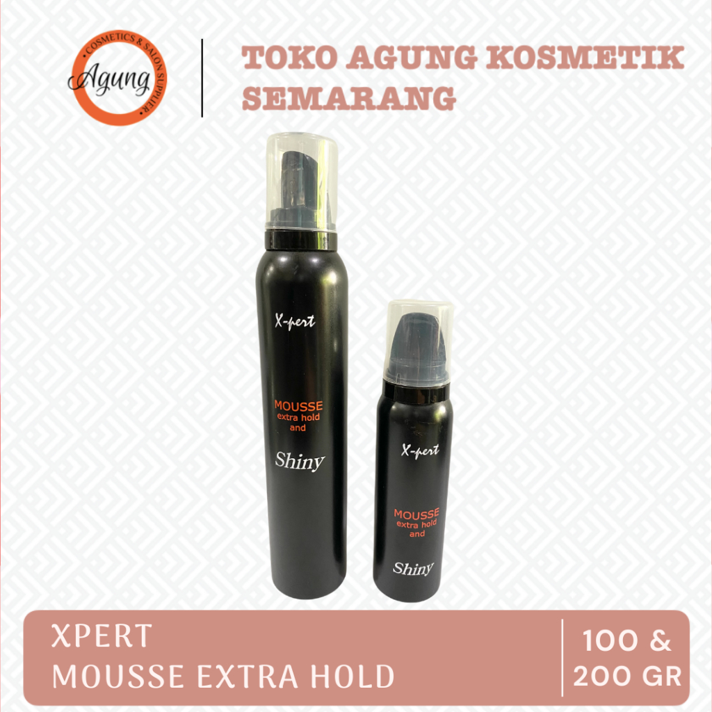 Jual [AGUNGSMG] XPERT / X-pert Mousse Extra Hold and Shiny 100 & 200 ml ...